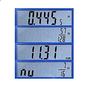 iGaging Fastener Caliper Digital IP54 0-6"/0.0005" Metric/Inch/Fraction 128th/32nd