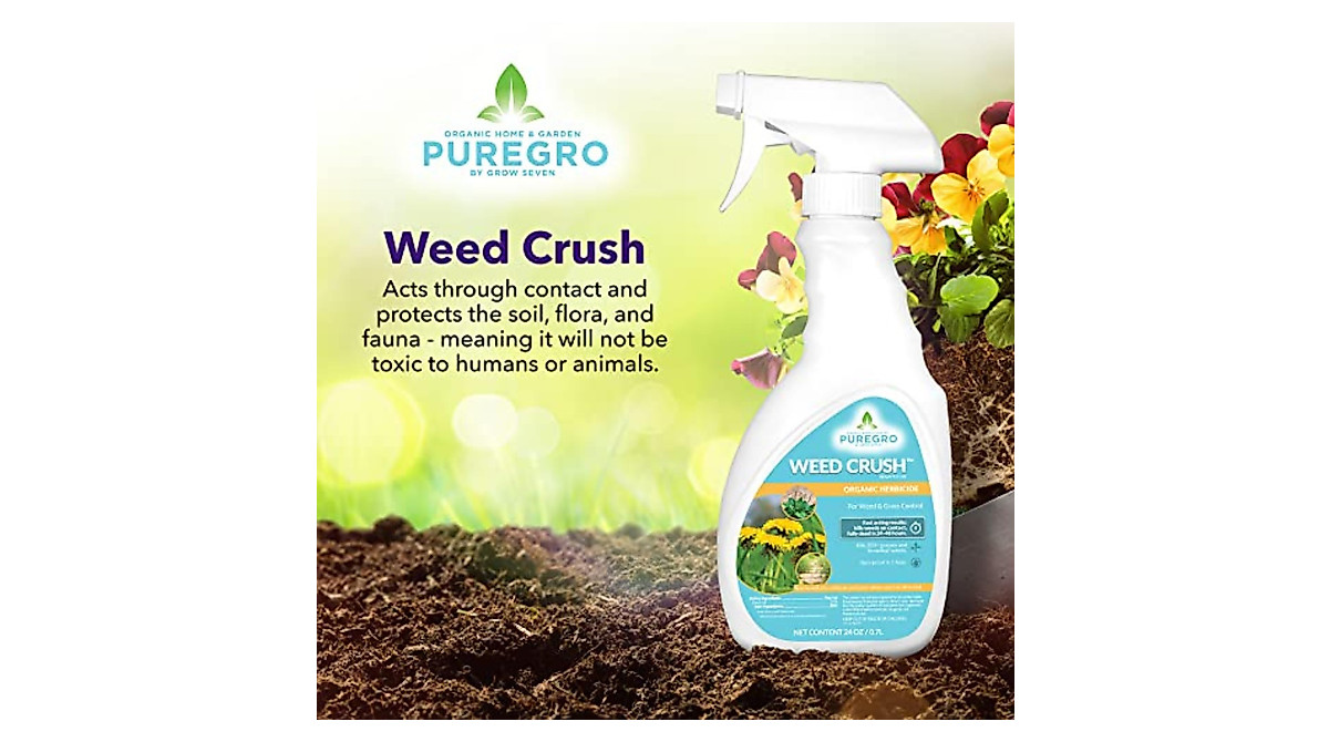 PureGro Weed Crush - Organic Herbicide for Fast Results
