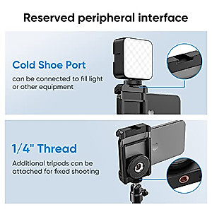 APEXEL Phone Macro Lens, 100X Microscope for Android/iPhone Micro Camera with LED Light CPL Handheld Pocket, Compatible with Smartphone Accessories Macro Focus Glass for Gift.