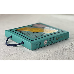 LittLong 12M-5Y Kids Toddlers Girls Boys Baby 100% Cotton LLAMA Snug Fit Sleepwear Pajamas 2 Pcs Pjs Set (5T, Blue)