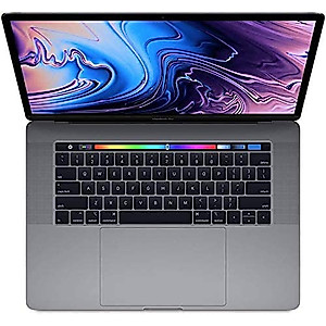 Apple Mid 2019 MacBook Pro with 2.6 GHz Intel Core i7 (15.4 inch, 32GB RAM, 256GB SSD) Space Gray (Renewed)