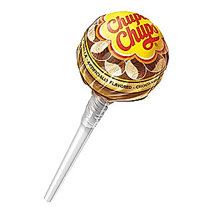 Chupa Chups Cremosa Lollipop Assortment, 2 Ice Cream Flavors, Individually Wrapped Candy for Kids, 16.9 OZ Bag (40 Suckers)