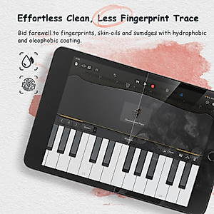 bersem 2 Pack Paperfeel Screen Protector Compatible with iPad Mini 5 (2019) & iPad Mini 4, Pencil Compatible Anti Glare With Easy Installation Kit