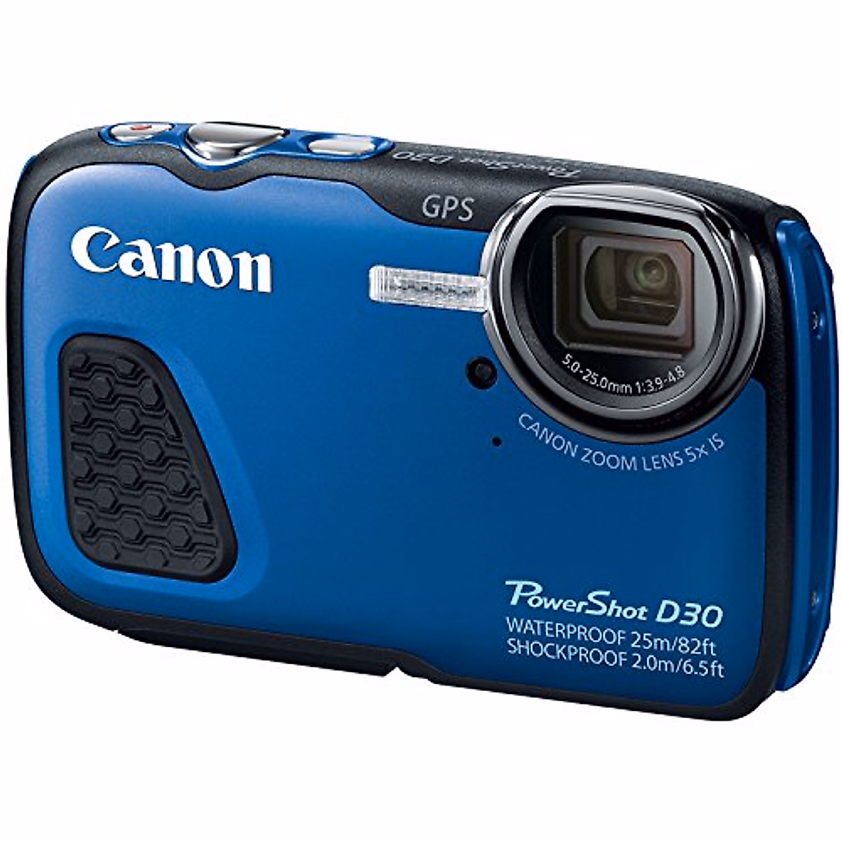 Canon PowerShot D30 Waterproof Digital Camera, Blue
