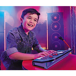 Little Tikes My Real Jam Keyboard with Microphone, Musical Instrument with 4 Play Modes, Play Any Song with Bluetooth, Gift for Kids, Toys for Boys and Girls Ages 3 4 5+ Year Old, Multicolor