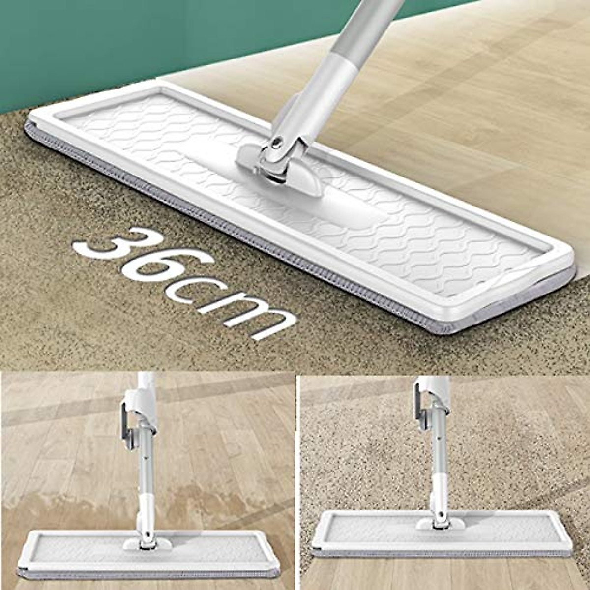 AFLHYJK Flat Spray Mop 360 Degree Rotating Magic Handheld Water Spray Mop Sweeper Lazy Mops Home Kitchen Cleaning Floor Mop Cleaner