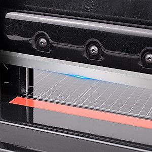 A3 Heavy Duty Paper Cutter, 17"Guillotine Paper Cutter, High-Speed Steel Blade 1.57" Stack Cutting