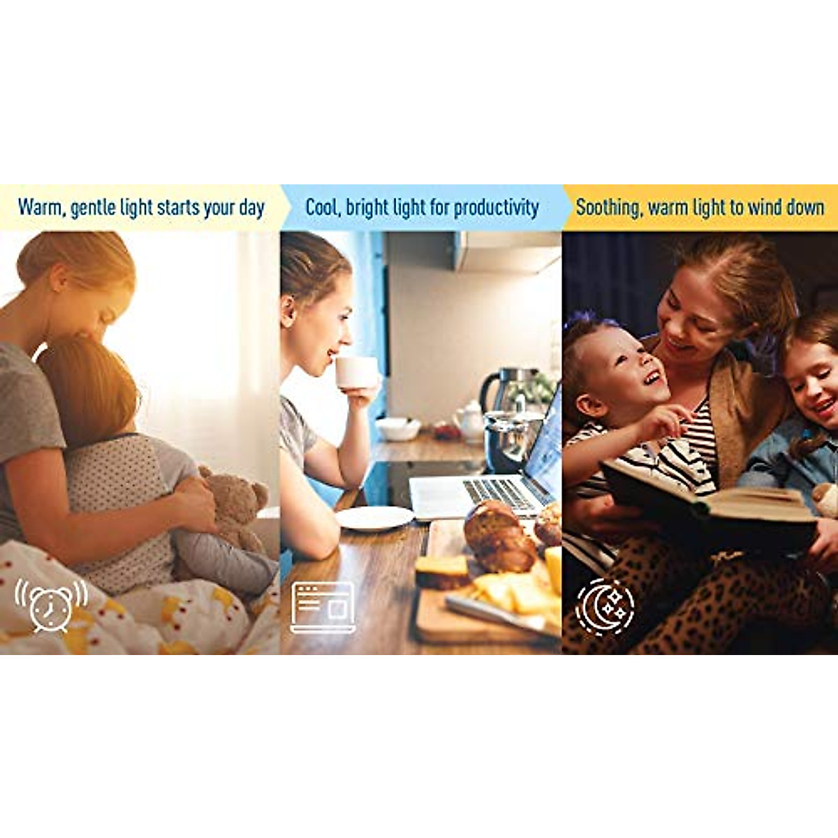 Cree Lighting Connected Max Smart Led Bulb A21 100W Tunable White + Color Changing, 2.4 Ghz, Compatible With Alexa And Google Home, No Hub Required, Bluetooth + Wifi, 5Pk