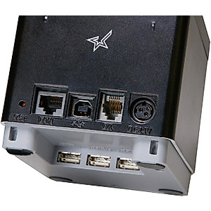 Star Micronics mC-Print2 MCP21LB 2 inch Thermal POS Receipt Printer with CloudPRNT, Black - USB-B, Ethernet, Bluetooth, USB Host, Lightning - 203 dpi, 250mm/sec, Auto Cutter, Monochrome - YKGAV