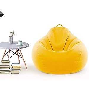 GYDJBD Simple Single Lazy Sofa, Durable Cotton and Linen, Suitable for Living Room Balcony Bedroom