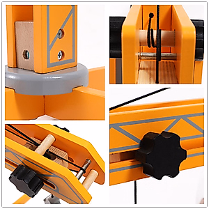 Hape Playscapes Crane Lift Playset| Construction Truck Vehicle Playset for Kids