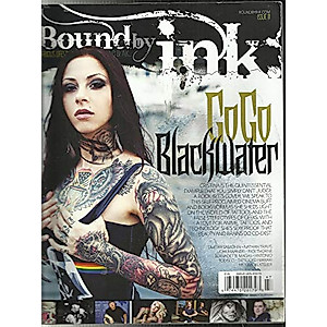 BOUND BY INK MAGAZINE,GO GO BLACK WATER ISSUE, 2013# 2 ACCEPTABLE CONDITION
