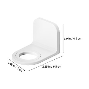 Shower Gel Bottle Rack Hook Self Adhesive Wall Mounted Shampoo Holder Hook Shower Gel Bottle Rack Hanger Liquid Soap Shower Holder Shampoo and Conditioner Dispenser for Wall Kitchen (2 Pieces)