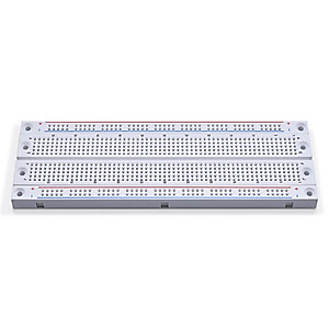 SchmalzTech Premium Solderless Breadboard/Electronics Prototyping Bread Board for Quick Circuit Building, Arduino, or Raspberry Pi, ST-BB (770 Position)