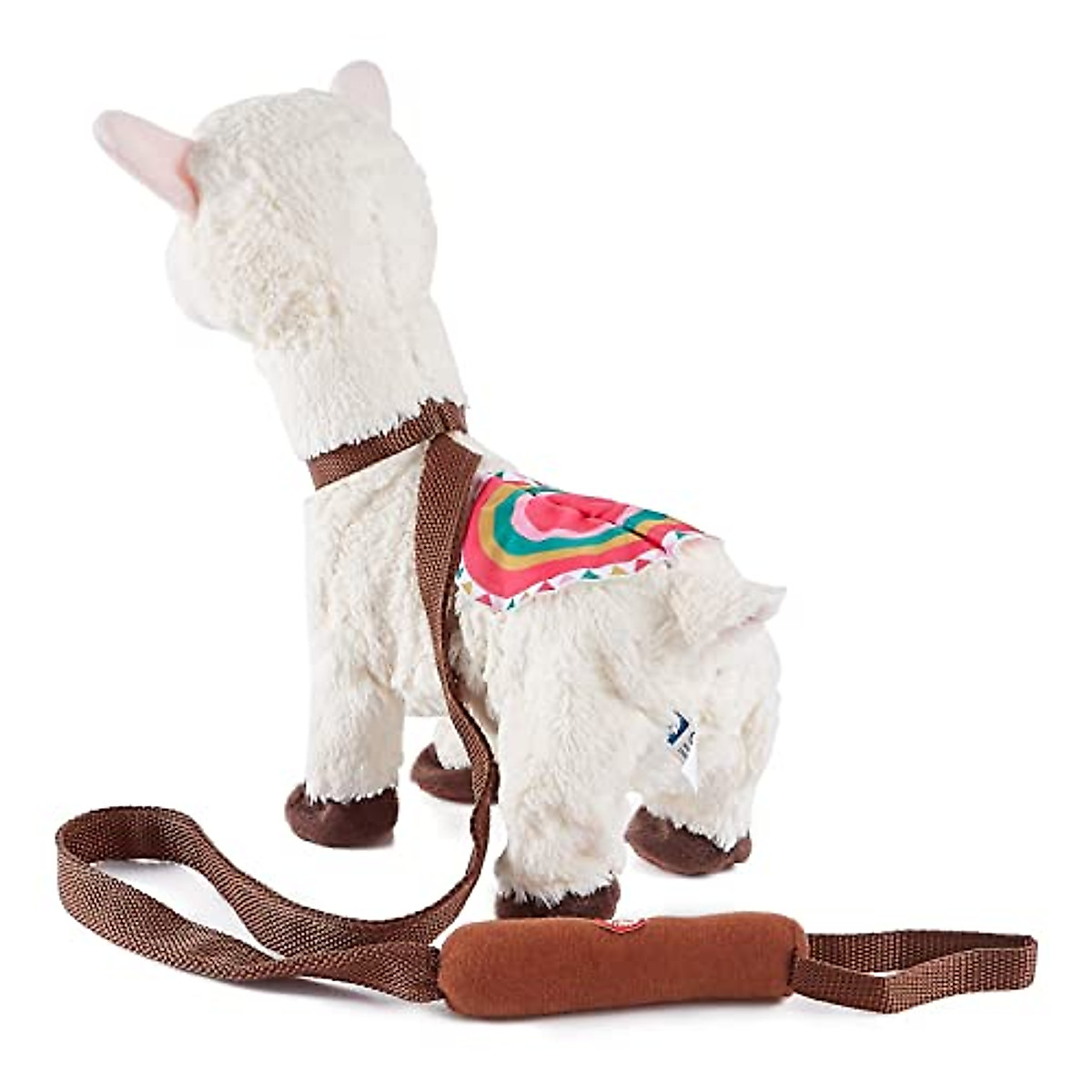 Think Gizmos Boppin, Shakin, Walking Llama Toy. Plush Musical Dancing Toy - Robotic Walk Along Animal for Boys & Girls Aged 3,4,5,6,7,8,9,10