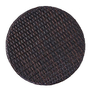 Christopher Knight Home Keaton Wicker Barrel Side Table, Multibrown 16.75 inches high x 17.5 inches wide 17.5 inches deep