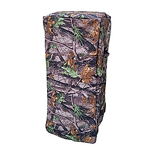 CLOAKMAN LEAF-Pattern series Smoker Cover for Pit Boss 3 Series Smoker and Masterbuilt/Smoke Hollow/Cuisinart 36 in Vertical Gas