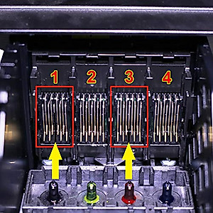 Ink Cartridge Chip Connector Holder 2Pcs CSIC Assy for WF 7620 7710 7720 ME10 ME101 ME301 ME303 ME401