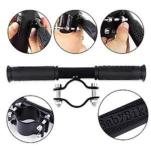 Yungeln Scooter Kids Handle Grip Bar Non-Slip Adjustable Child Safe Holder Kids Handrail Compatible for Xiaomi M365 / Pro 1S Scooter