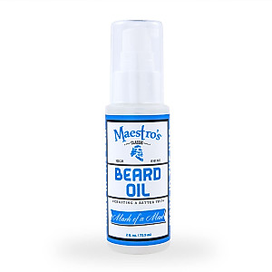 Maestro's Classic BEARD OIL | High-Shine Moisturizing & Taming for All Beard Types & Lengths- Mark of a Man Blend, 2 Ounce