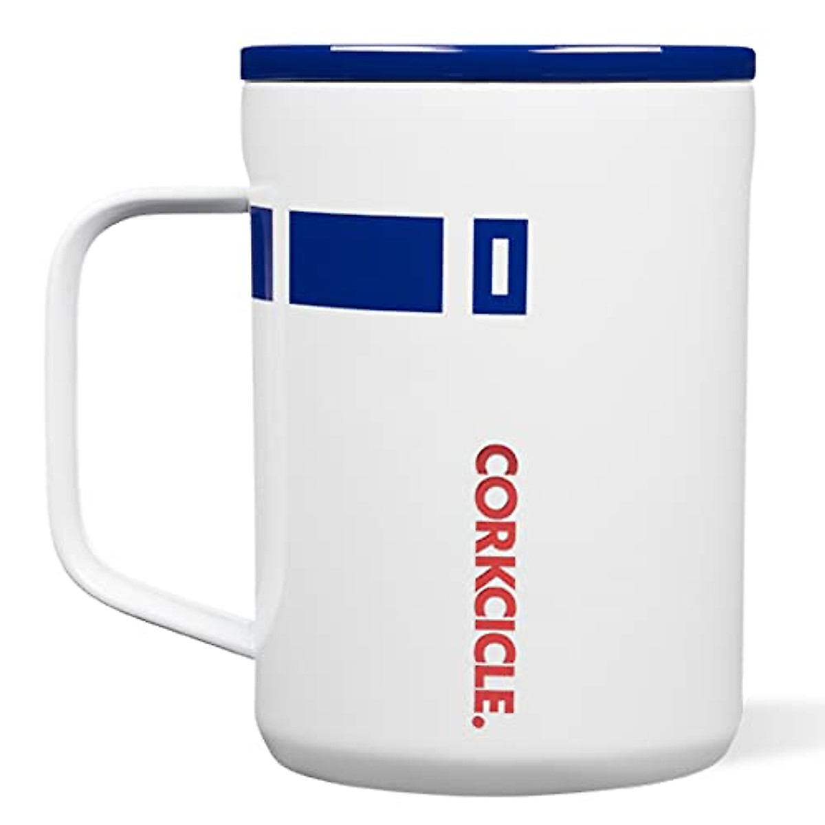 Corkcicle Star Wars 16 Oz Coffee Mug Triple Insulated Stainless Steel Cup, R2D2