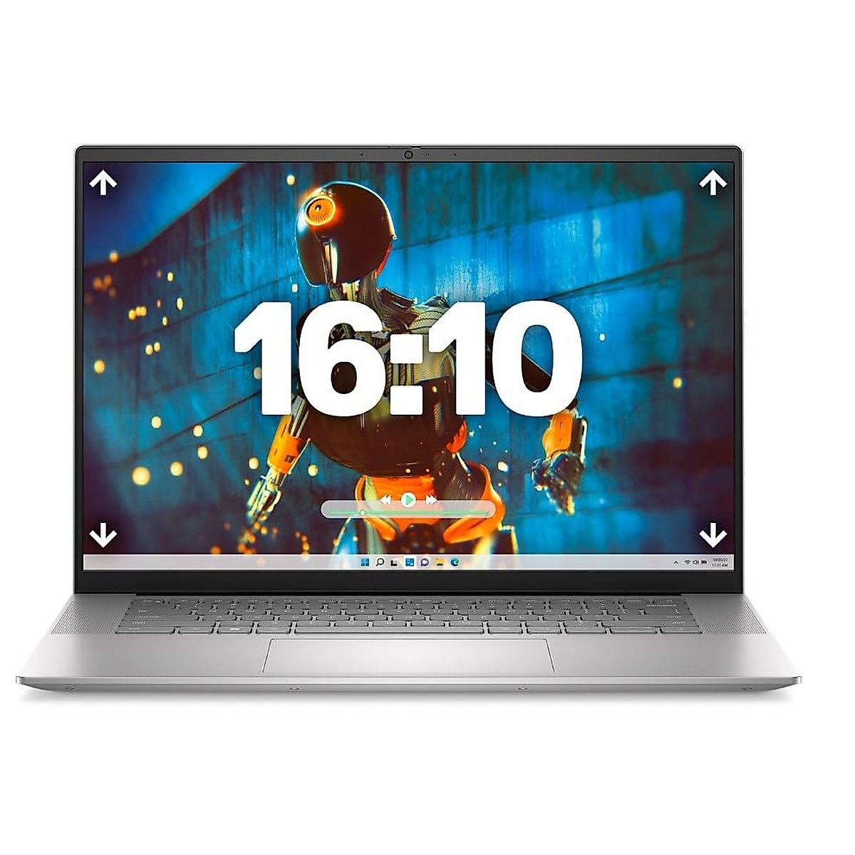 Dell 2023 Inspiron 16 5635 Business Laptop FHD+ 16" Display, AMD Ryzen 7 7730U Processor, 16GB LPDDR4x RAM, 1TB SSD, AMD Radeon Graphics, Backlit Keyboard, Type-C, Windows 11 Pro, Platinum Silver