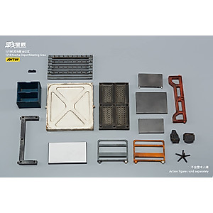 HiPlay JoyToy Science-Fiction Theme Scene Base for 1/18 Scale Action Figures- 1/18 Mecha Depot:Meeting Area JT0913