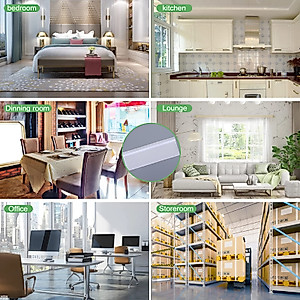 Window Fly Traps for Indoors, 80 Pack Clear Fly Paper Sticky Fly Strips for Home Houseflies Waterproof Fly Catcher Lady Bug Traps