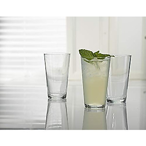 Luminarc Pub Beer Glass, 16-Ounce, Set of 9 (Buy 8, get 1 Free)