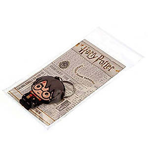 Harry Potter Rubber Keychain, 4.5 x 6cm, Multi-colour