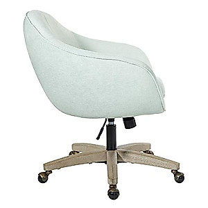 OSP Home Furnishings Nora Office Chair, Mint