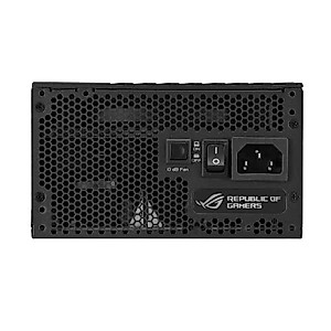 ASUS ROG Thor 850W Platinum II (Fully Modular Power Supply, 80+ Platinum, Lambda A++ Certified, ROG heatsinks, 135mm PWM Fan, 0dB Mode, OLED Panel, Sleeved Cables, Aura Sync, 10 Year Warranty)