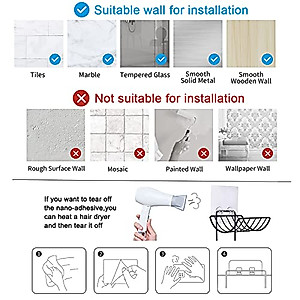 Towel Rack for Bathroom, Towel Holder for Bathroom Wall Mounted, Hanging Towel Organizer for Bathroom Towel Storage, Set of 2 (Black)