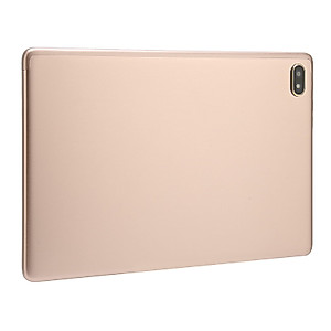 Honio 4G LTE Tablet, AU Plug 100-240V 10.1 Inch Tablet 2.4G 5G WiFi 8GB 128GB 11.0 (Gold)