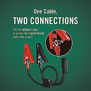 Battery Tender Plus 12V Battery Charger and Maintainer: 1.25 AMP Powersport Battery Charger and Maintainer for Motorcycles, ATVs, UTVs - Smart 12 Volt Automatic Float Charger - 021-0128