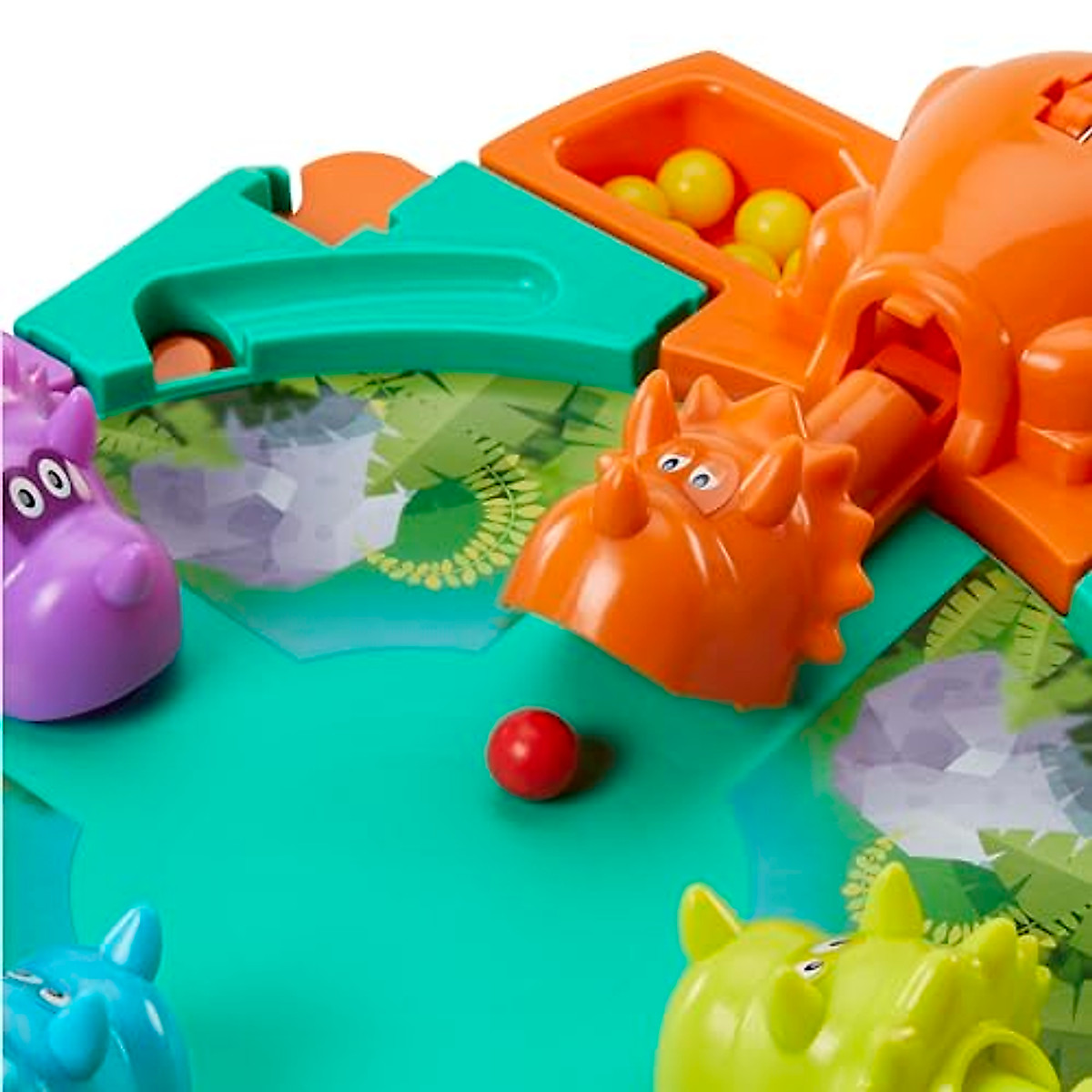 Hasbro Gaming Hungry Hungry Hippos Dino Edition Board Game, Pre-School Game for Ages 4 and Up; for 2 to 4 Players (Amazon Exclusive)