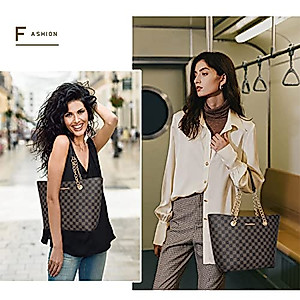 Montana West Large Tote Bag with Zipper Leather Purses and Handbags for Women Top Handle Shoulder Satchel Handbags Fashion Ladies Designer Handbags with Pockets Women Leather Hobo Handbags MWC-039CF