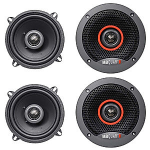 (4) MB Quart FKB113 5.25" 180 Watt Car Audio Coaxial Speakers