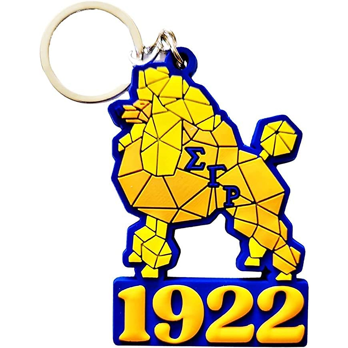 Reflections By Zana Sigma Gamma Rho Poodle Keychain