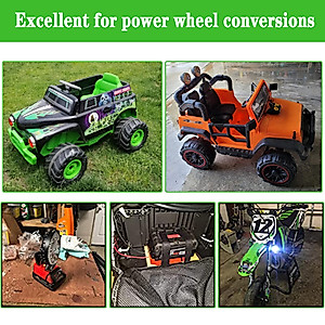 M18 Battery Adapter with 12 AWG Wire Kit M18 Power Wheels Adapter for Milwaukee Power Wheels Adapter (2)