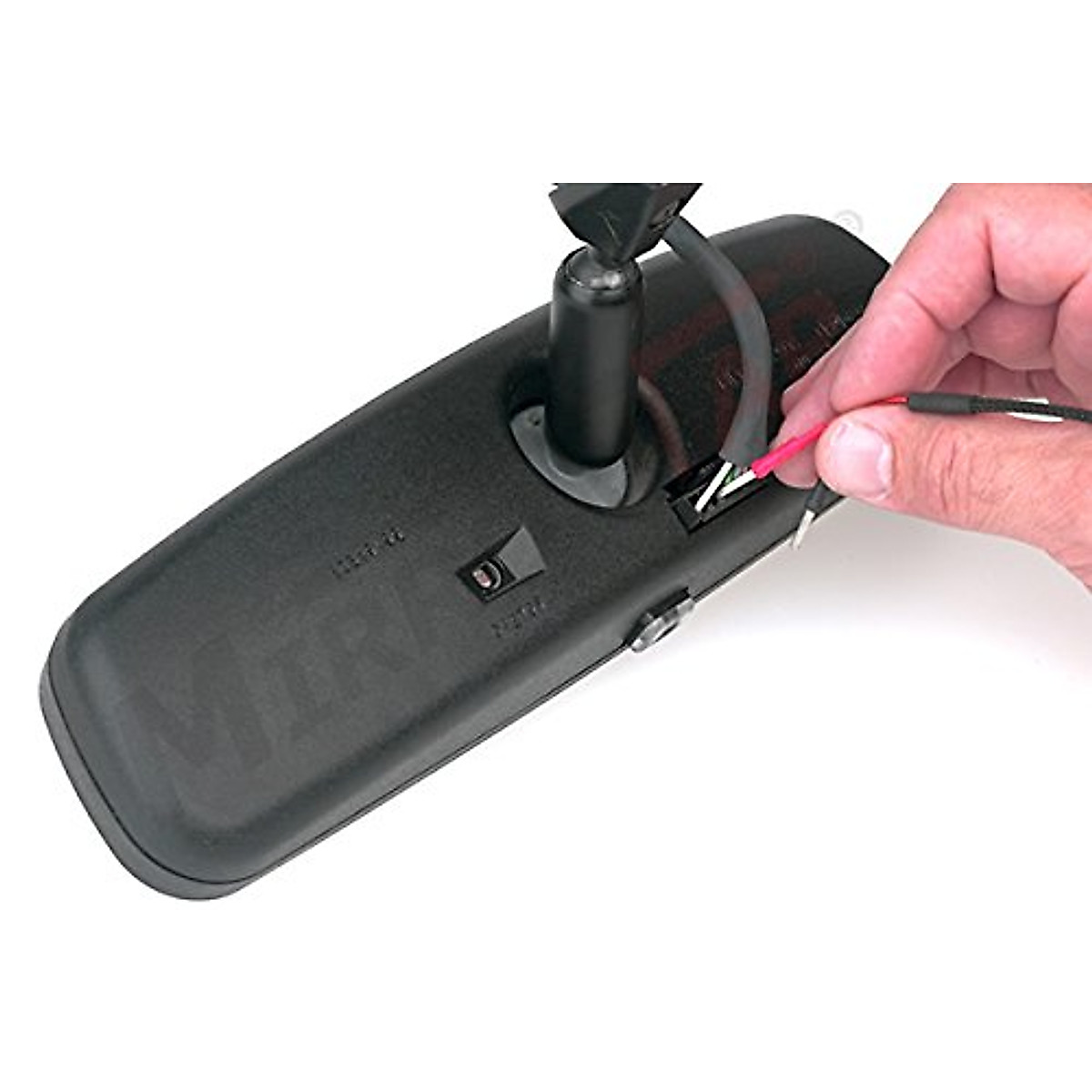 MirrorTap MTX-2010, DC Plug, 10" Long, Patented Radar Detector Power Cord with 2 Amp in-Line Fuse, Military Grade Taps, Made in USA