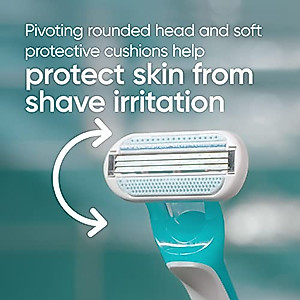 Gillette Venus Tropical Value Pack 6 Disposable Razors 3 Blades