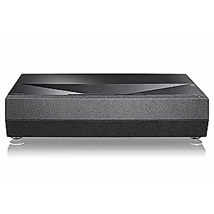 Optoma CinemaX D2 Smart Black True 4K UHD Laser Projector with Android TV for Home Theater | Ultra-Short Throw | Bright 3,000 Lumens with HDR 10 | eARC Audio