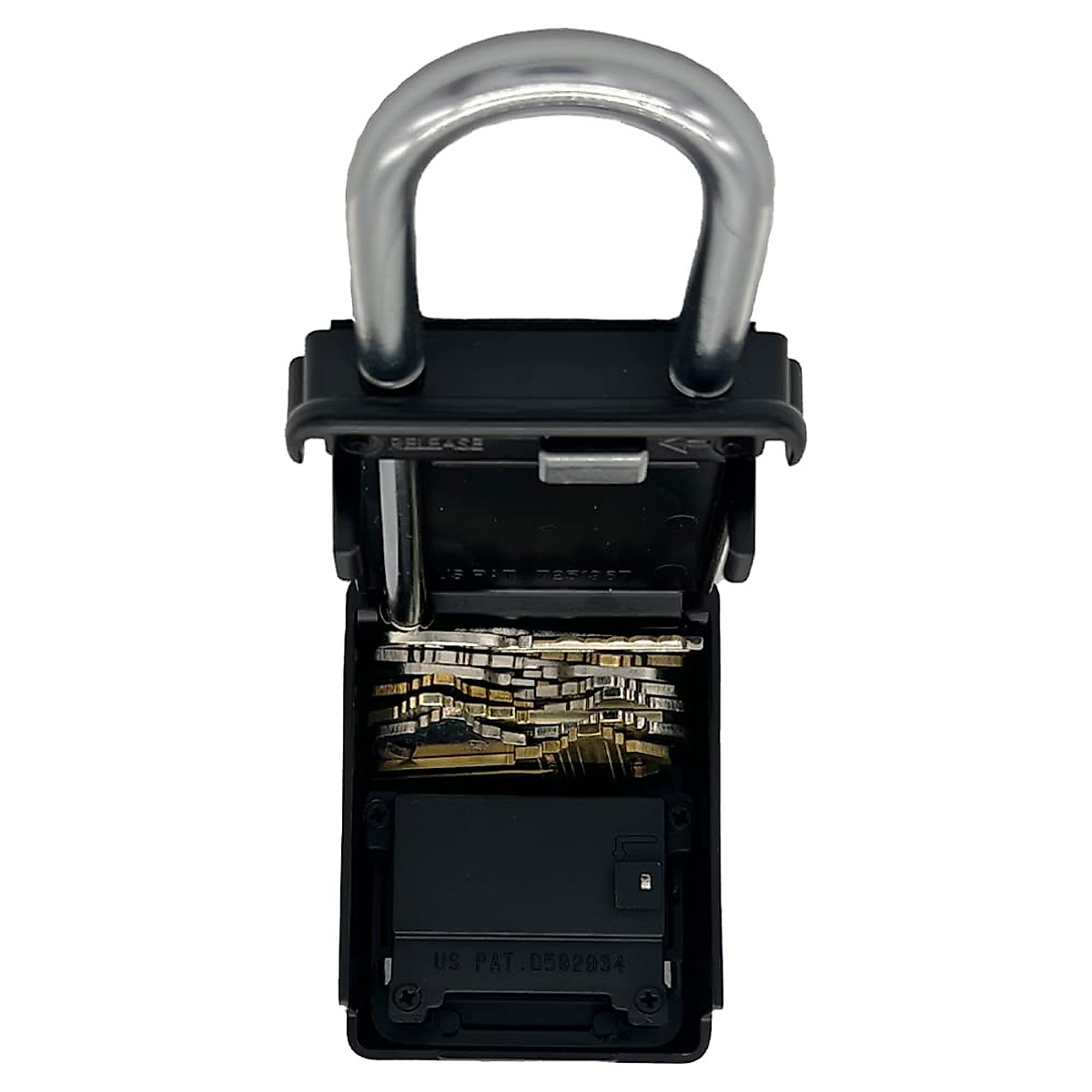 Key Lockbox Hide A Key Outdoor Hanging Lock Box Keysafe For Keys with Set Your Own 4 Digit Combination Code - Vault Locks 3200 (1)