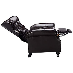 Christopher Knight Home Walder Reconstituted Bycast Leather Recliner, Brown
