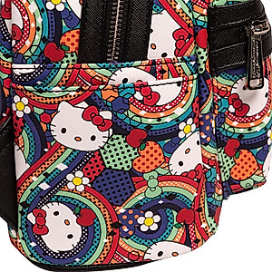 Loungefly Sanrio Hello Kitty Rainbow Abstract Mini Backpack