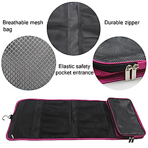 Relavel Travel Hanging Toiletry Bag for Women Men Large Capacity Makeup Bag Waterproof Cosmetic Storage Organizer Case for Bathroom Shower Small