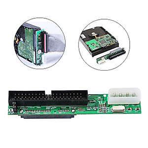CERRXIAN SATA Female to 40 pin Male 3.5 inch IDE Adapter for PC to SATA Hard Drive Interface Adapter