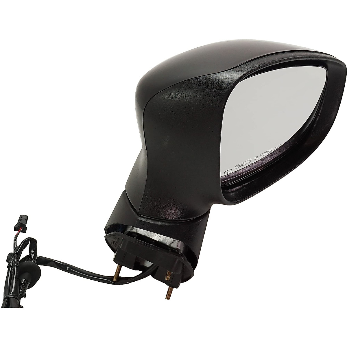 Kool Vue Driver & Passenger Side Power Heated Mirrors for Chrysler Pacifica 2017-2019 Without Signal Light & Blind Spot Monitor Paintable For Models Without One Touch Open/Close Feature
