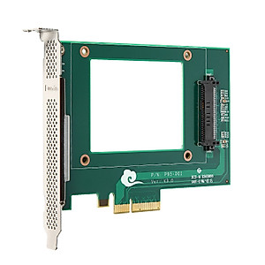 Funtin PCIe NVMe SSD Adapter with U.2 (SFF-8639) Interface for 2.5" NVMe SSD